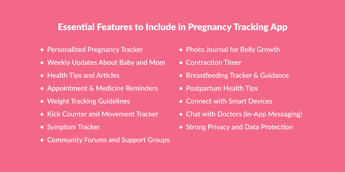 How to Develop Pregnancy Tracking App Like Ovia?
